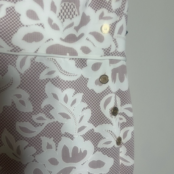 Kate & Lilly | Dresses | Kate Lilly Whitenude Career Floral Dress With ...